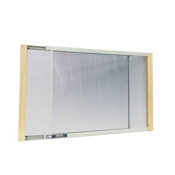 W B Marvin 25 in. - 45 in. Adjustable Window Filter with Screen AWS1145 ...