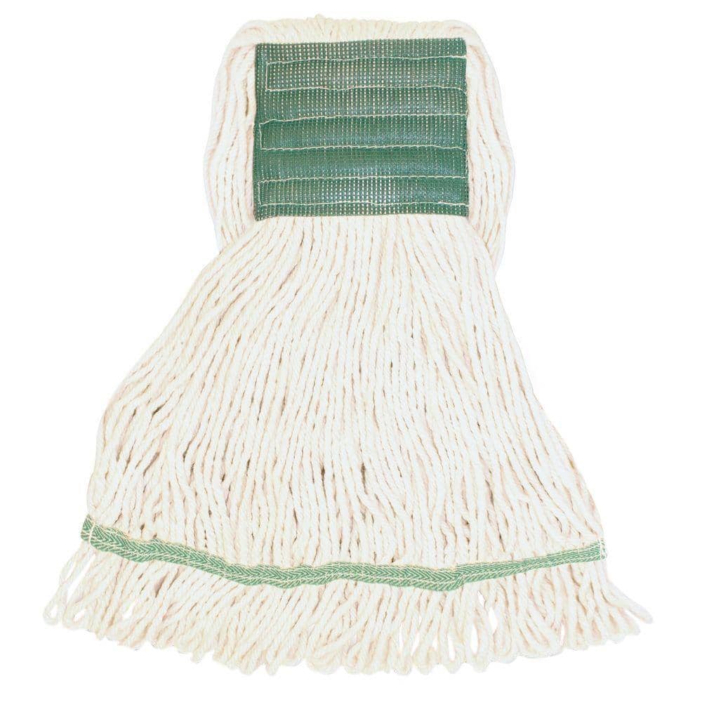 Genuine Joe Synthetic Blend Medium Rayon Cotton Mop Head GJOMWH5B - The ...
