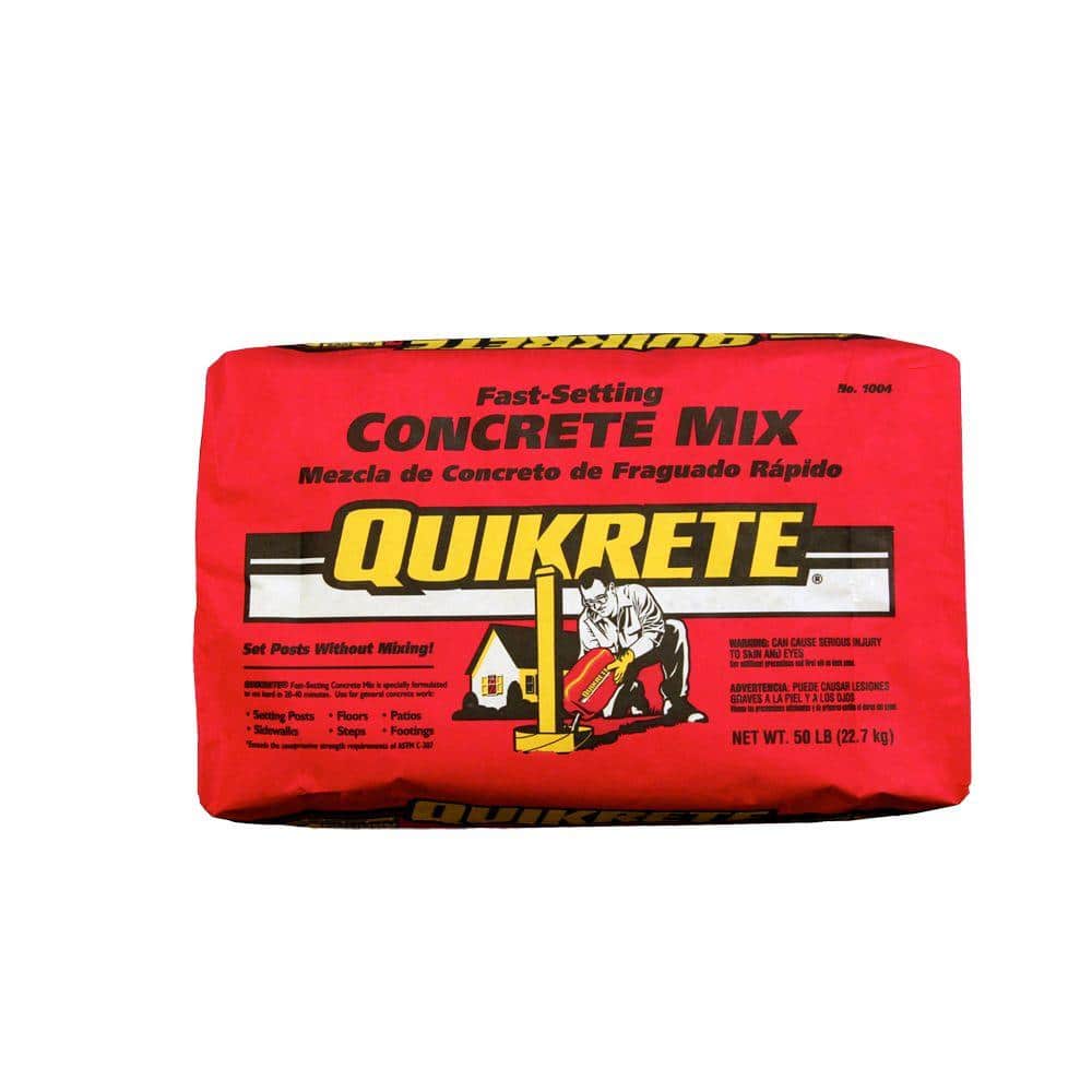 Quikrete 50 lb. Fast-Setting Mix A002F - The Home Depot