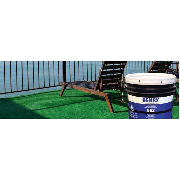 Exterior Carpet Adhesive Henry 663 Outdoor Carpet Adhesive - Latex ...