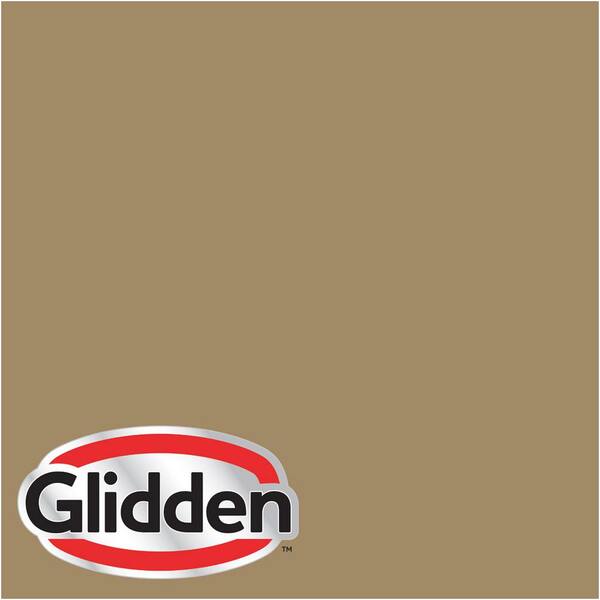 Glidden Premium 1 gal. #HDGY26 Khaki Moss Satin Interior Paint with ...