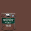 BEHR PREMIUM 1 gal. #SC-117 Russet Solid Color Waterproofing Exterior ...