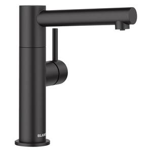 Blanco Alta II Single Handle Beverage Faucet in Satin Dark Steel Silver ...