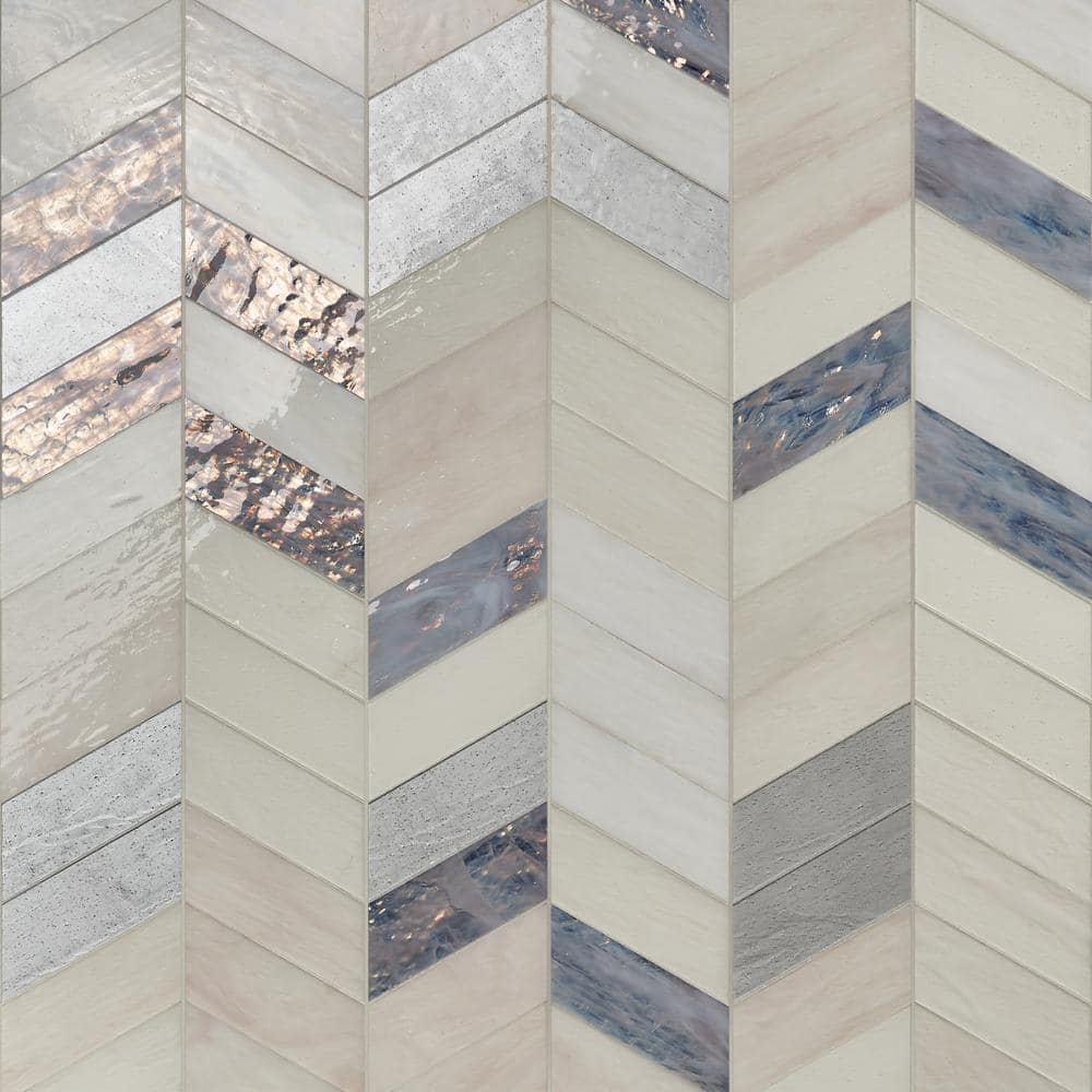 Ivy Hill Tile Elizabeth Sutton Pride Aspen Silver 16.92 in. x 17.44 in ...