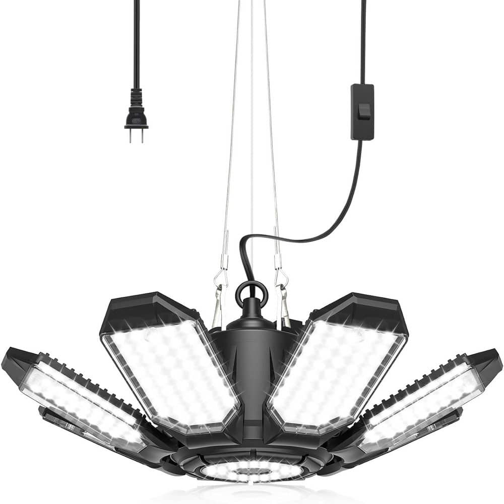 BeamBox 25000LM LED Garage Light, 6500K Hanging Shop Light, Linkable ...