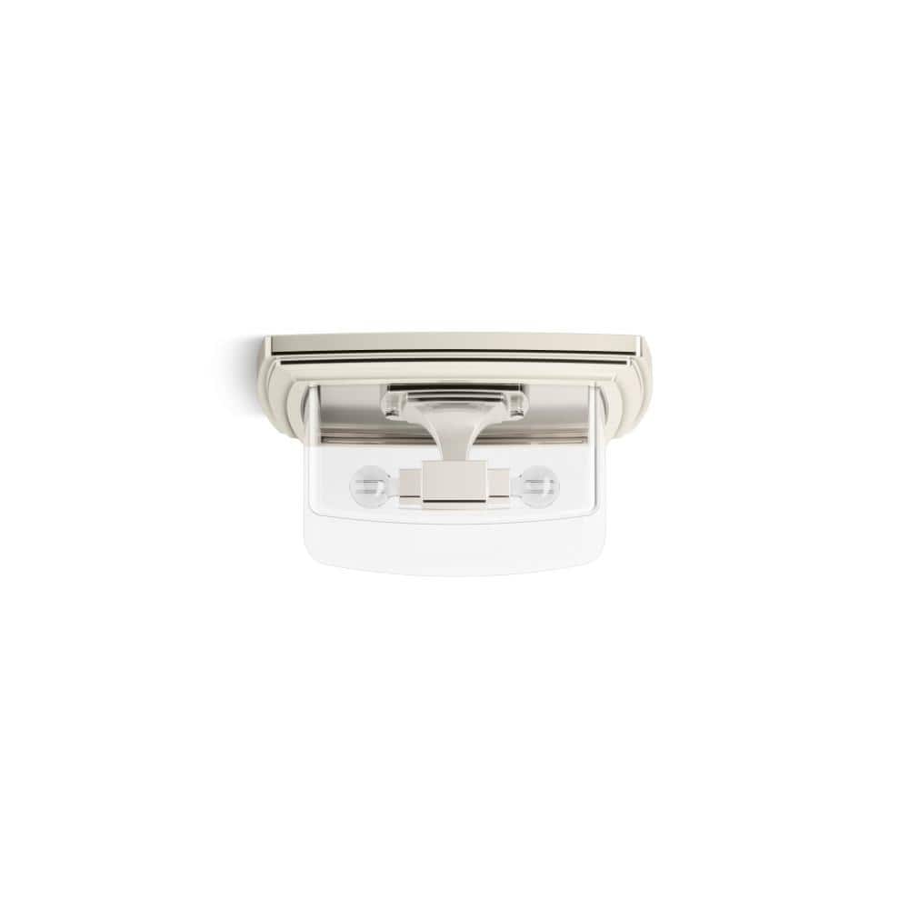 KOHLER Riff 14 in. 2-Light Polished Nickel Flush Mount 31760-FM02-SNL ...