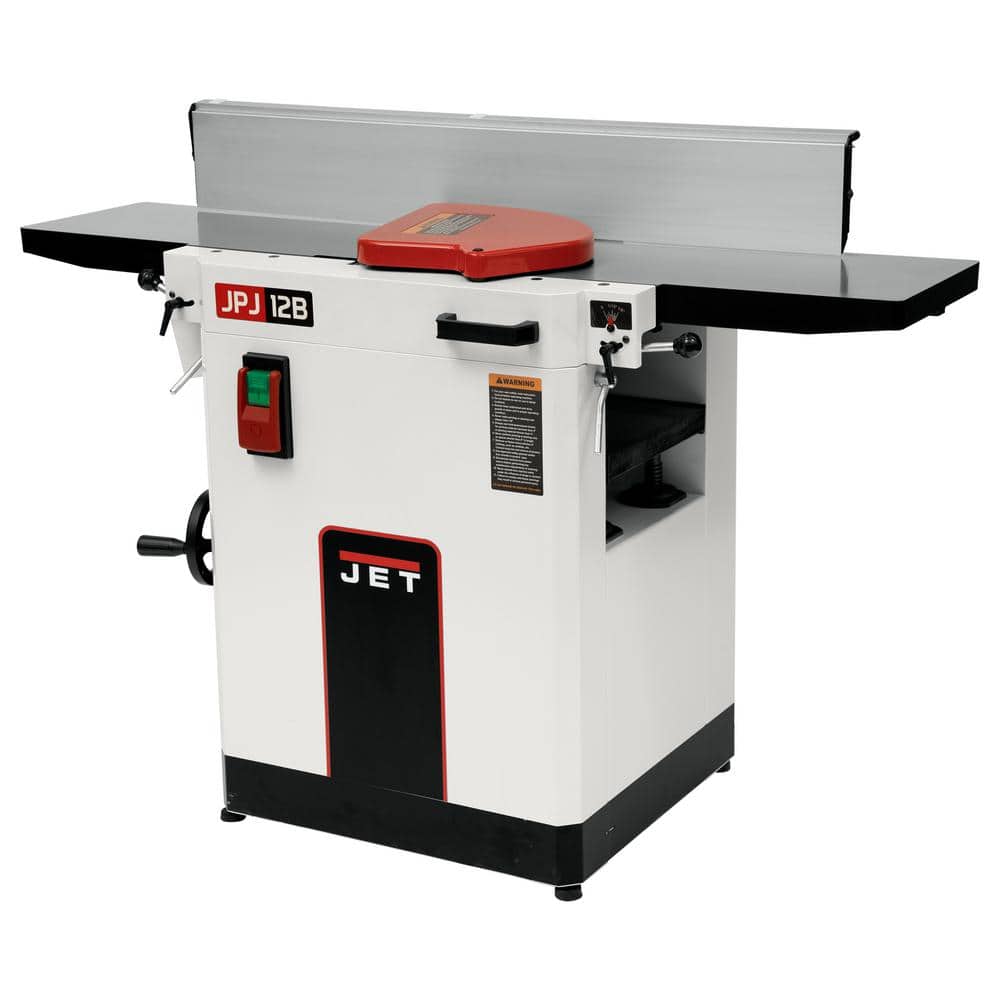 Jet JPJ-12BHH 12 in. Planer/Jointer 230-Volt 3HP Helical Head 715155 ...