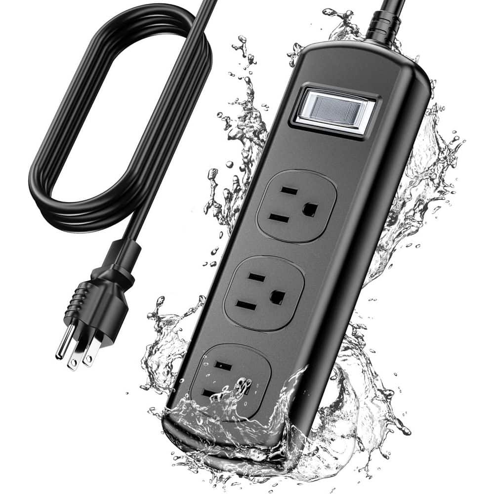 Lukyamzn 10 ft. 16/3 Heavy Duty Weatherproof Outdoor Extension Cord ...