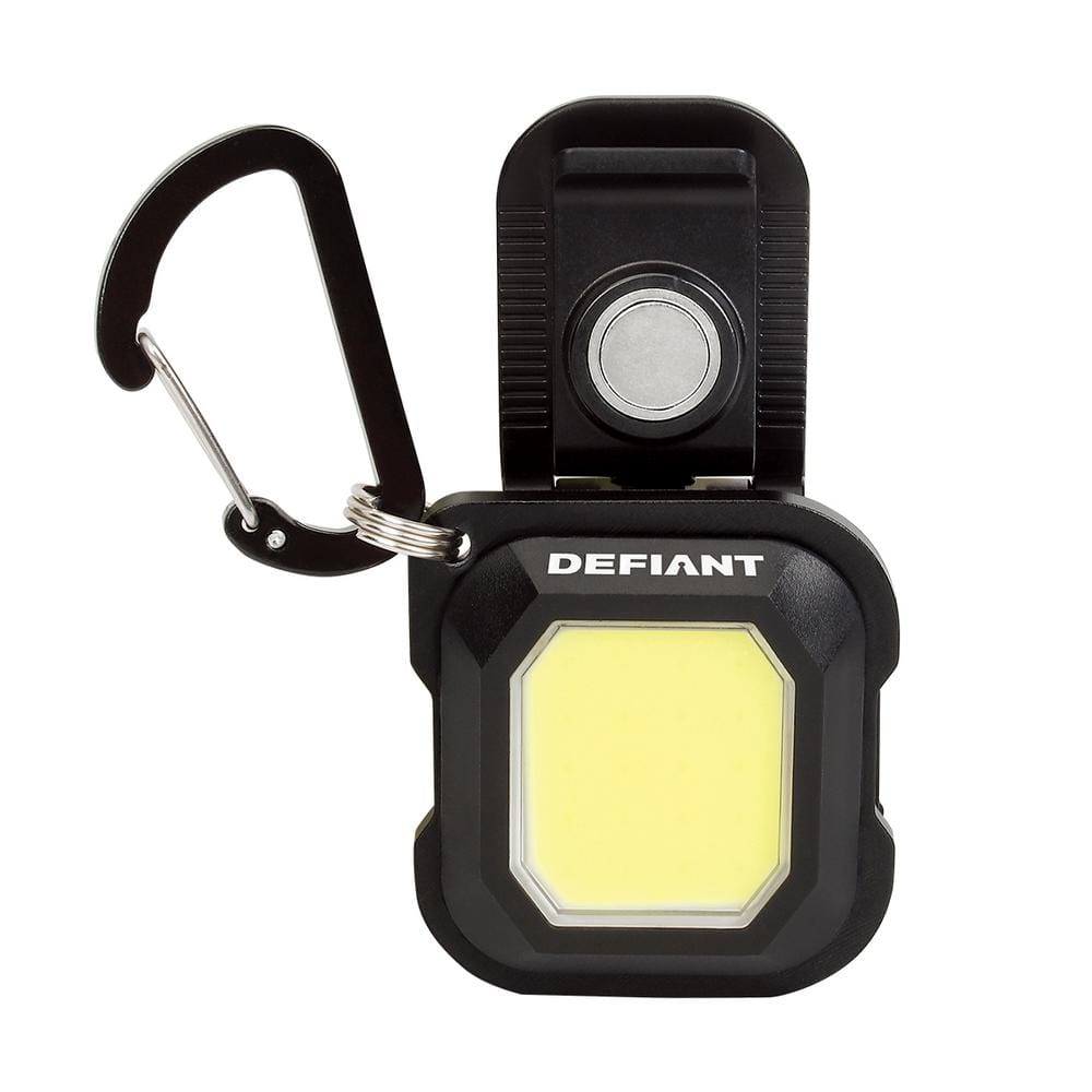 Defiant 200-Lumens Mini Rechargeable Multi-Use Utility Light 91396 ...