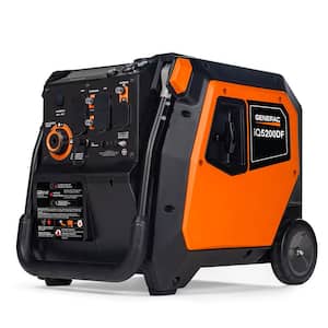 Generac 3300 / 2500-Watt Gas Powered Recoil Start Inverter Generator ...