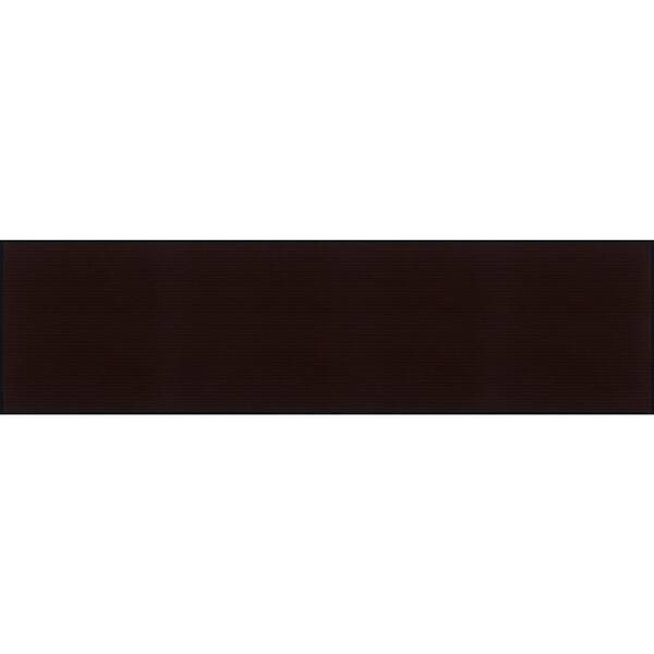 Ottomanson Utility Collection Waterproof Non-Slip Rubberback Solid 3x10 ...