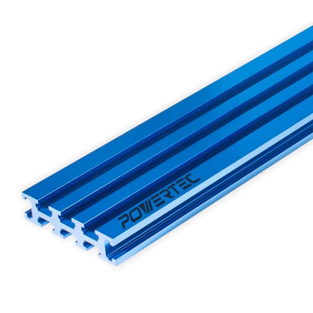 ‎POWERTEC 36 in. x 3 in. Aluminum Universal Multi T-Slot Tracks 71223 ...