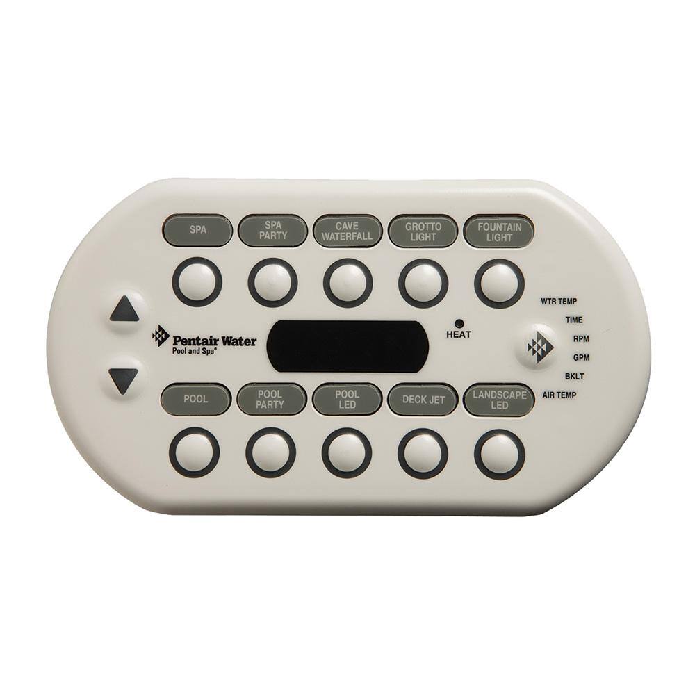 PENTAIR SpaCommand Pool Remote Controller with 150 ft. Cable 521178 ...