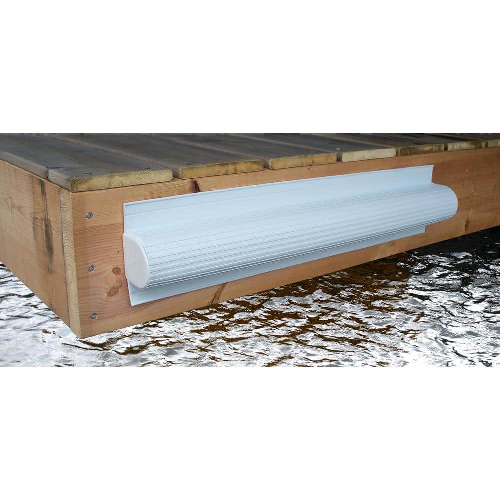 Dock Edge 24 in. Boat Saver, White DE1005F - The Home Depot