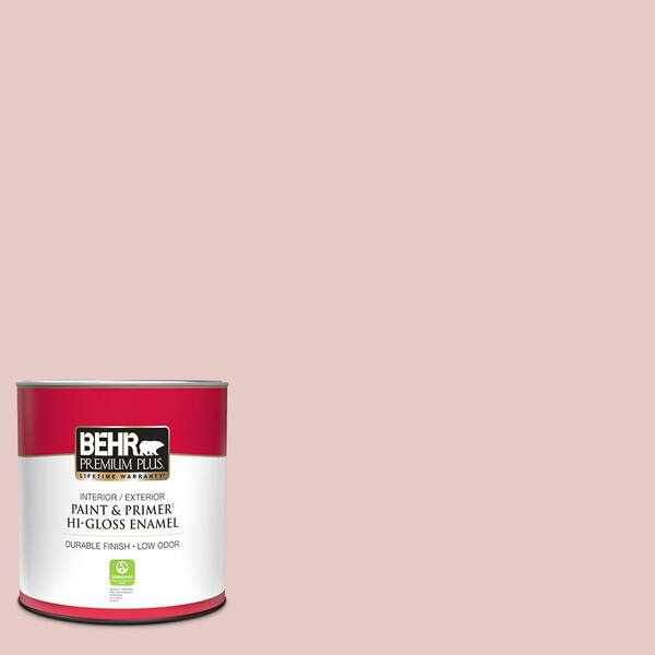 Reviews for BEHR PREMIUM PLUS 1 qt. #170E-2 Blush Beige Hi-Gloss Enamel ...