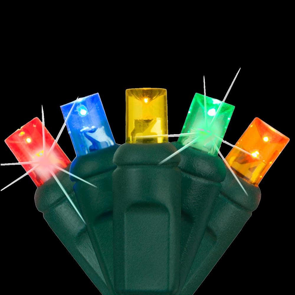 Wintergreen Lighting SoftTwinkle 16 ft. 50-Count Pulsing LED Wide Angle ...