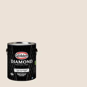 Glidden 8 oz. PPG1075-2 Almond Milk Satin Interior Paint Sample PPG1075 ...