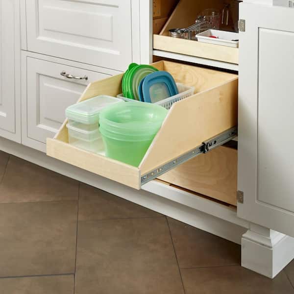 Slide-A-Shelf - Pull Out Cabinet Drawers - The Home Depot