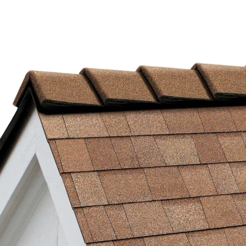 Owens Corning DecoRidge 8 in. Mojave Hip and Ridge Shingles (20 linear ...