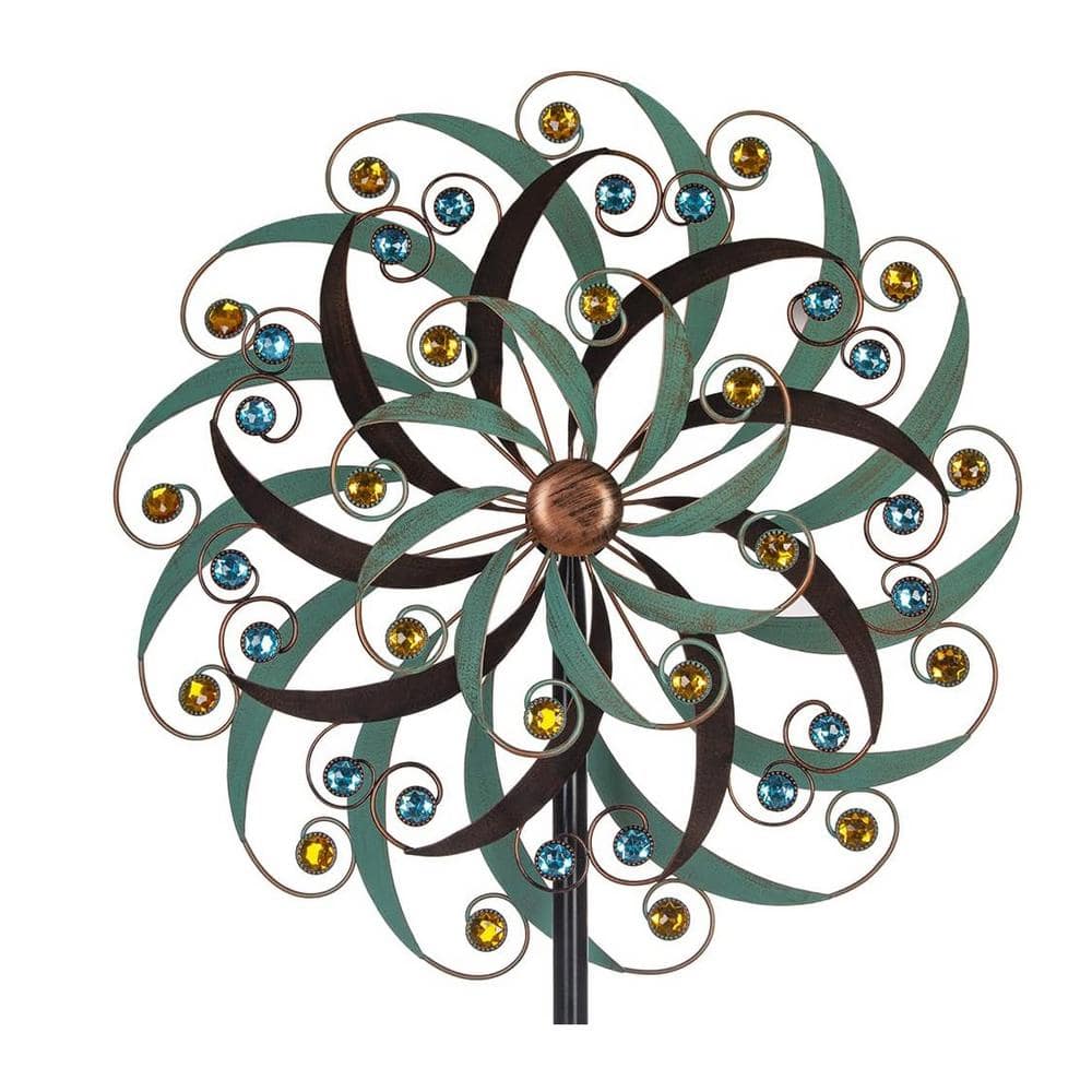 Misopily Large Metal Wind Spinners for Outdoor Yard Art Wind Sculptures ...