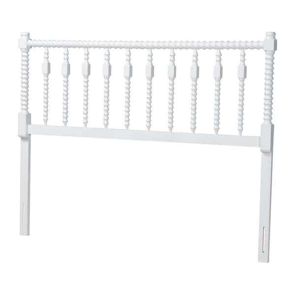 Baxton Studio Juliette White Full Spindle Headboard 274-14865-HD - The ...