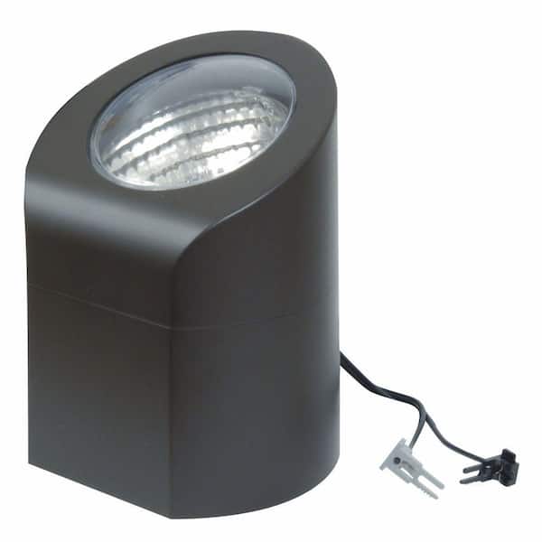 Proscapes Low Voltage Aged Brass 50-Watt Above Ground Industrial Light ...