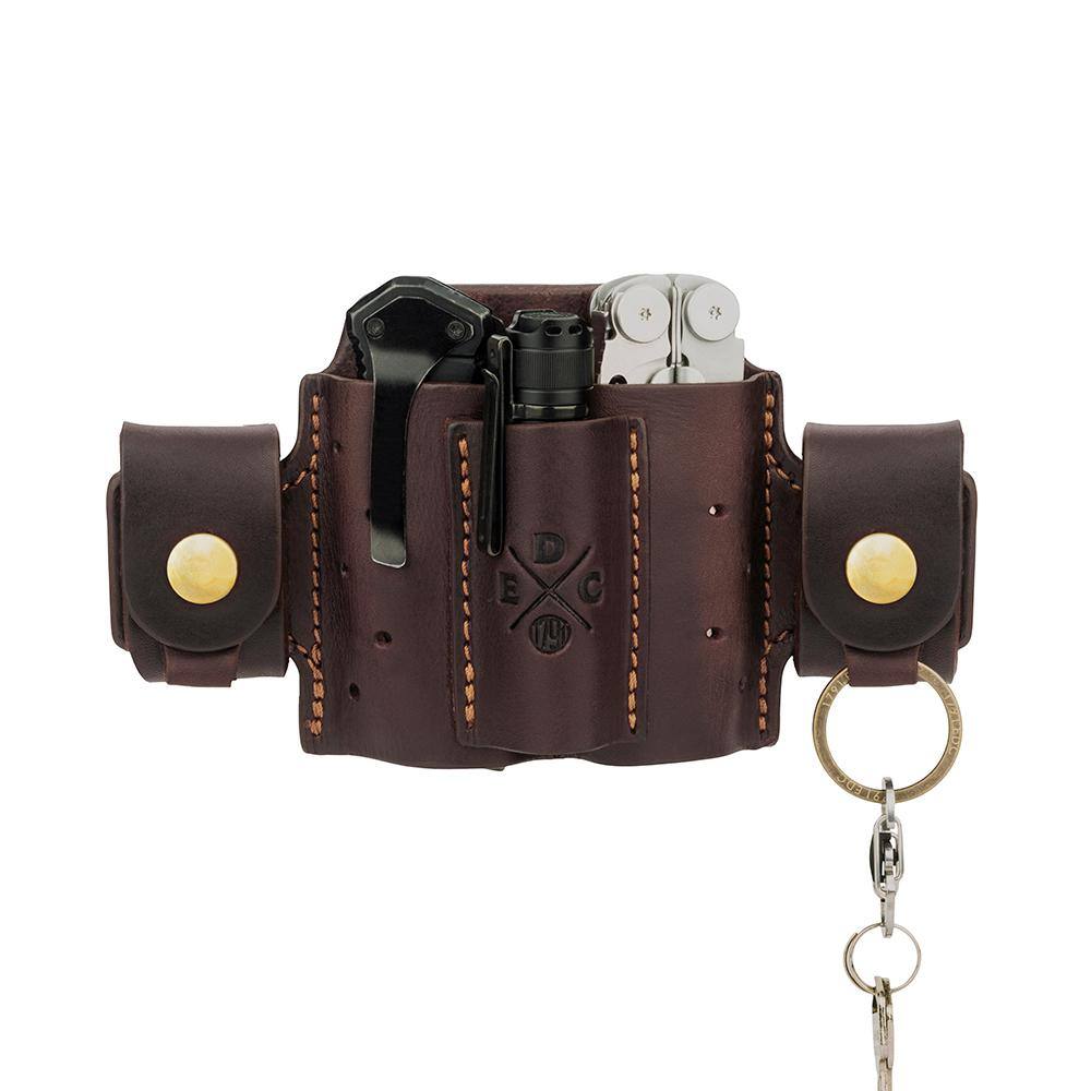 1791 EVERYDAY CARRY 6.7 in. Mini Small Burgundy Full-Grain Leather Tool ...