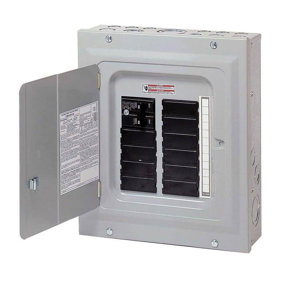 Eaton BR 100 Amp 10 Space 20 Circuit Indoor Main Breaker Loadcenter ...