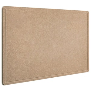 Afoxsos 72 x 48 in. Felt Board Light Khaki Foldable Self-Adhesive ...