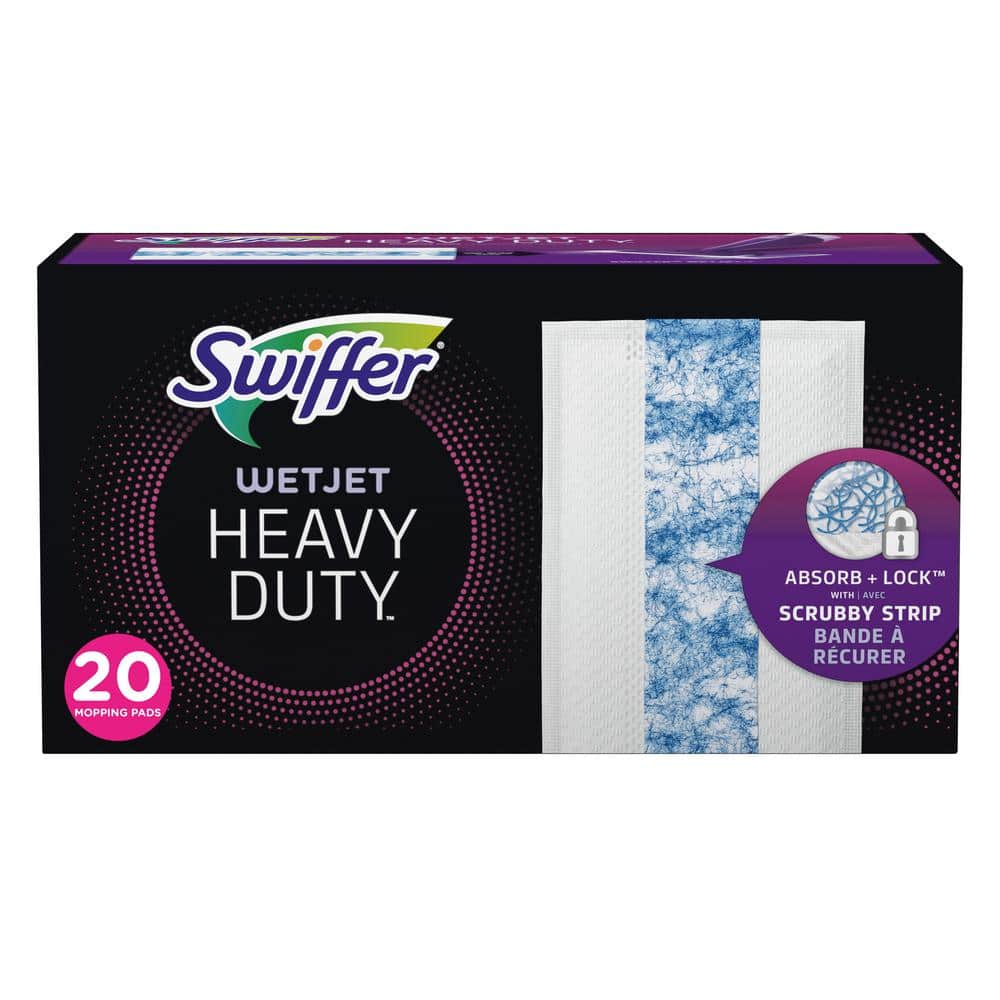 Swiffer WetJet Heavy Duty Wet Refill Pads Unscented (20-Count ...