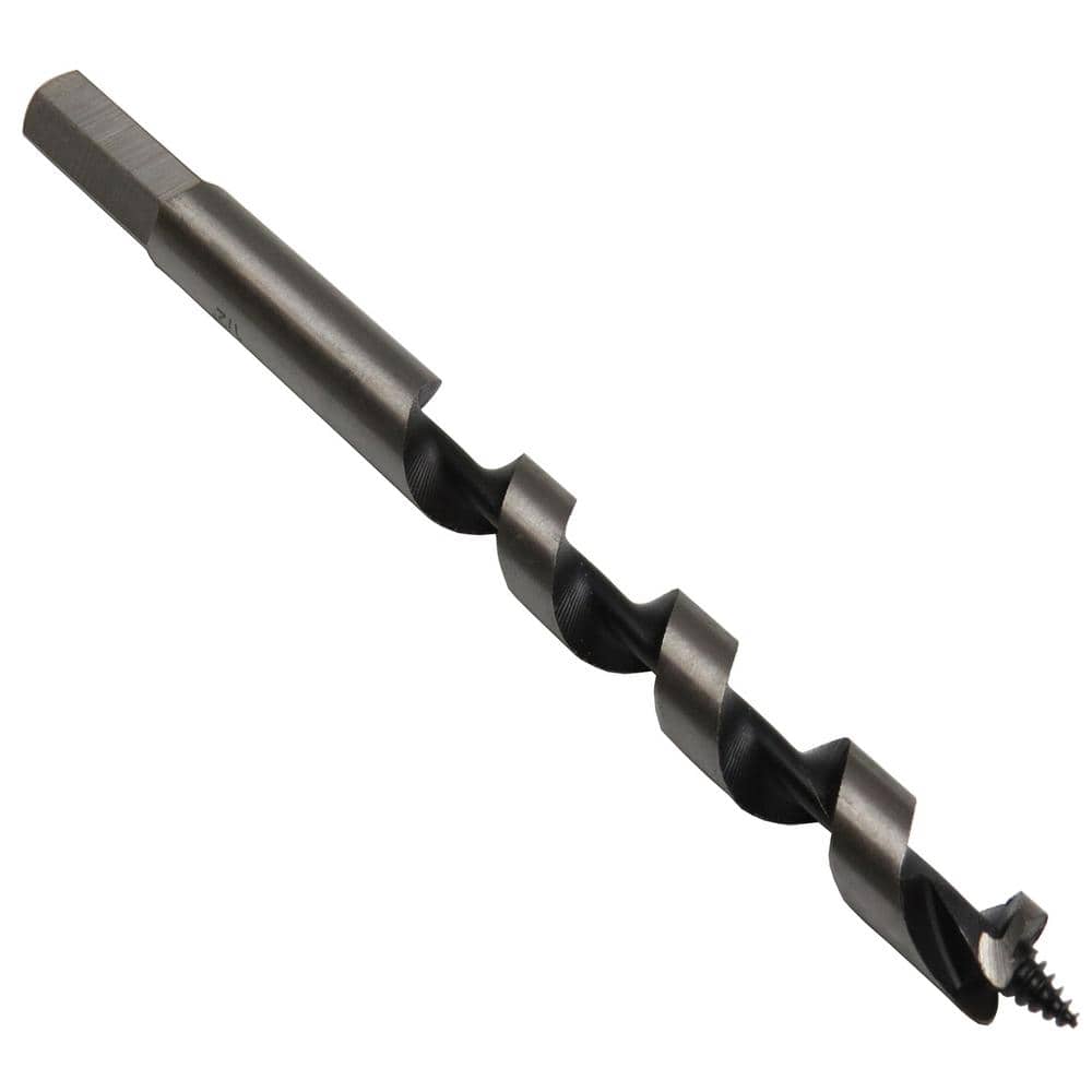 Drill America 1 in. x 7-1/2 in. High Speed Steel Auger Drill Bit DMS73 ...