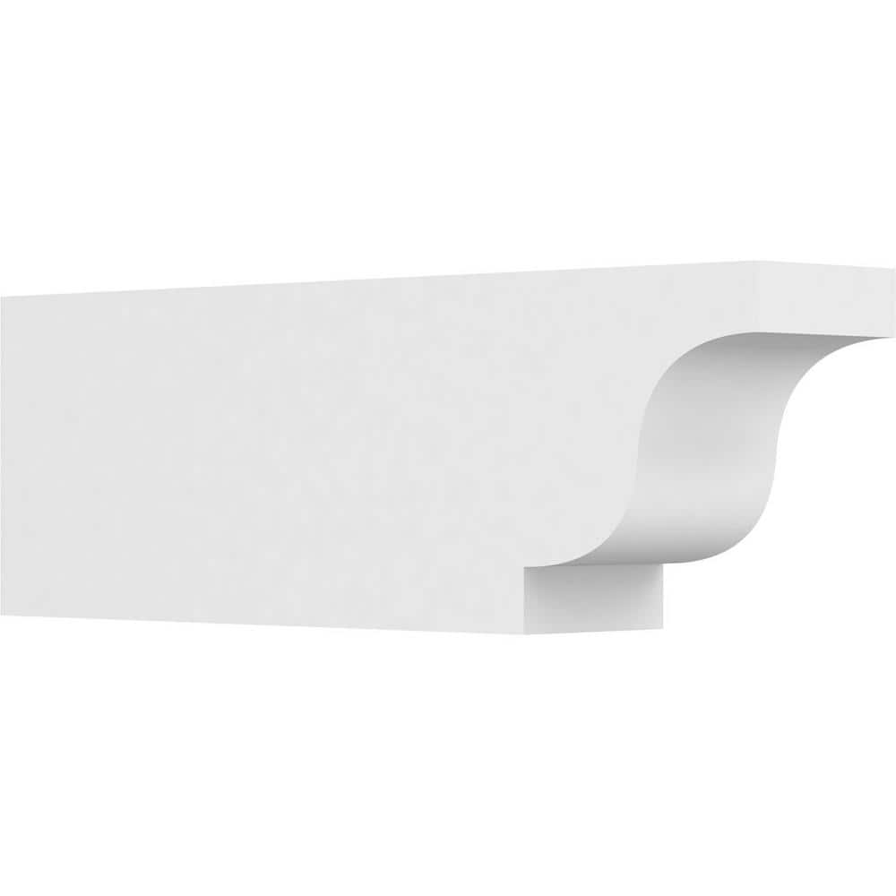 Ekena Millwork 6 in. x 10 in. x 30 in. Standard Newport Architectural ...