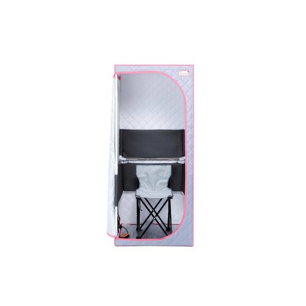 AOPSPS 1-Person Infrared Corner Portable Sauna with Infrared Panels ...