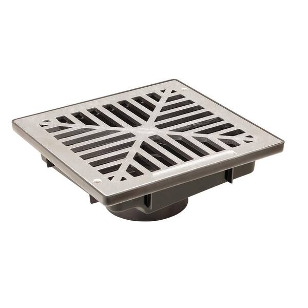 RELN Vortex Series 6 in. x 6 in. x 2.5 in. Stainless Steel Square Low ...