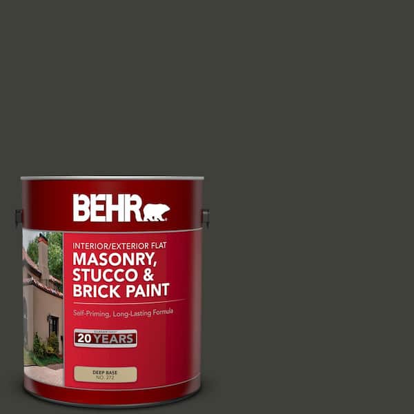 BEHR 1 gal. #PPU18-20 Broadway Flat Interior/Exterior Masonry, Stucco ...