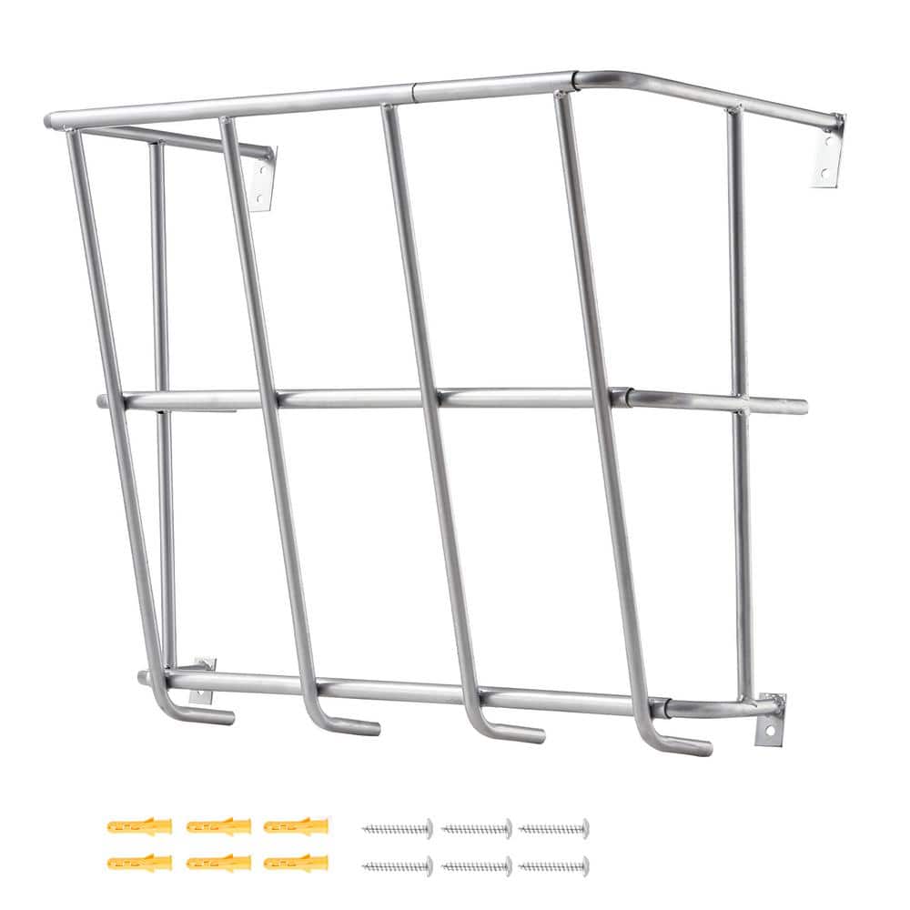 SVOPES Livestock Hay Feeder, 18.5 Gal. Capacity, Heavy-Duty Steel Goat ...