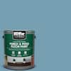 BEHR PREMIUM 1 gal. #S480-4 Saga Blue Low-Lustre Enamel Interior ...