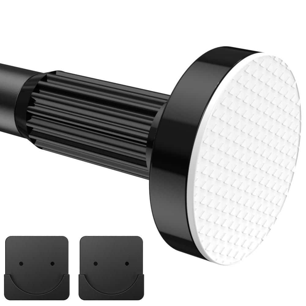 CLAVIE Adjustable 63 in. to 98 in. Stainless Steel Tension Shower ...