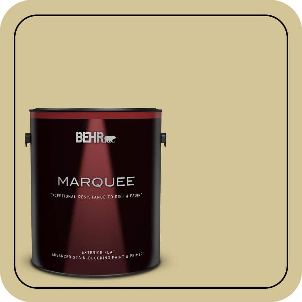 BEHR MARQUEE 1 gal. #M310-4 Almondine Flat Exterior Paint & Primer ...