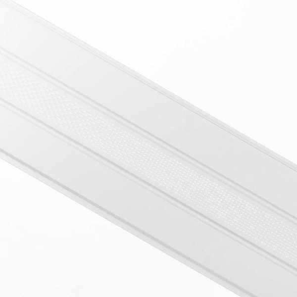 Gibraltar Building Products 12 in. x 12 ft. Aspen White Aluminum Vented ...