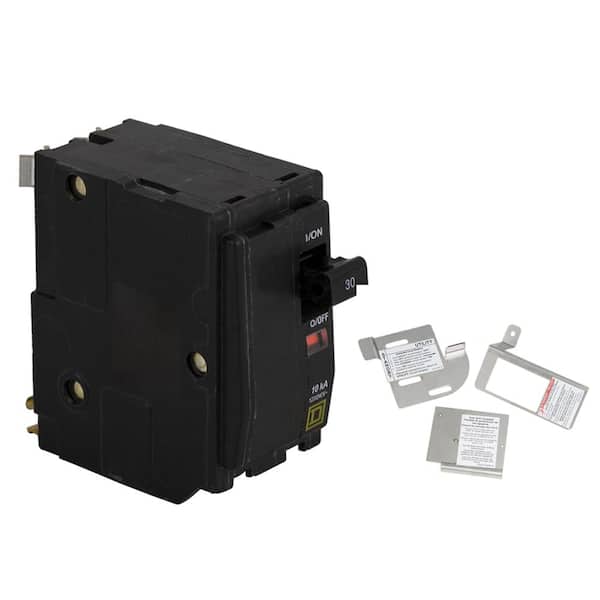 Square D 30 Amp 2-Pole Circuit Breaker Bundle with 150-225 Amp Indoor ...