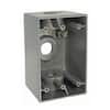 BELL N3R Aluminum Gray 1-Gang Weatherproof Deep Outdoor Electrical Box ...