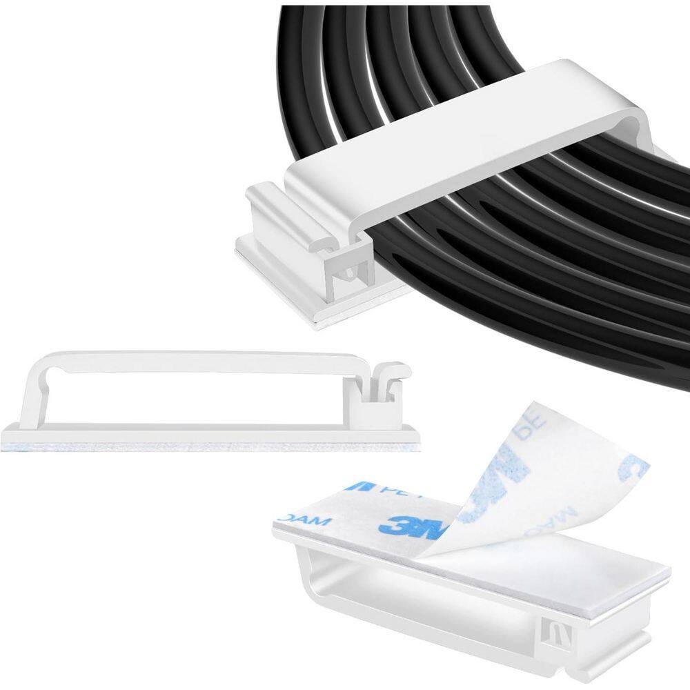 YICHUHAOXI Self Adhesive Cable Clips Wire Organizer Cord Holder for ...