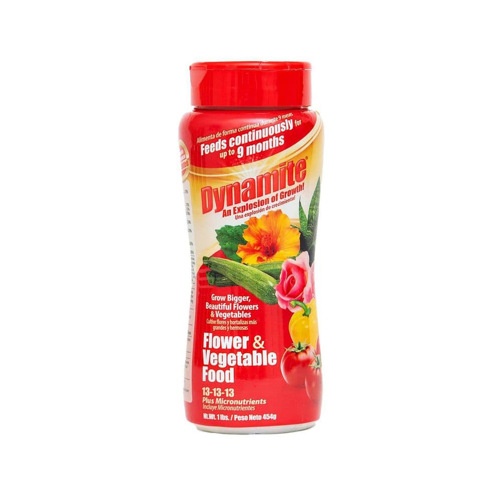 Dynamite 1 lb. Flower and Vegetables Plant Food 82080 - The Home Depot