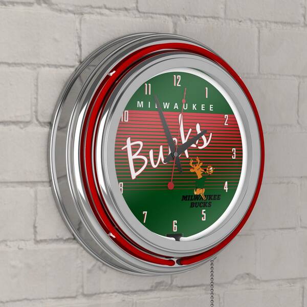 Notre Dame Neon Wall Clock
