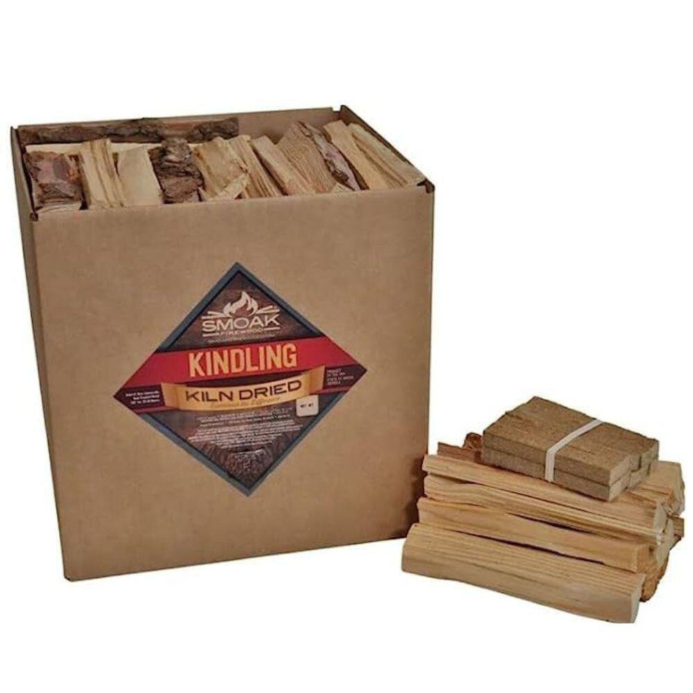 Smoak Firewood Pine Kindling & Firestarter USDA Certified, for Wood ...