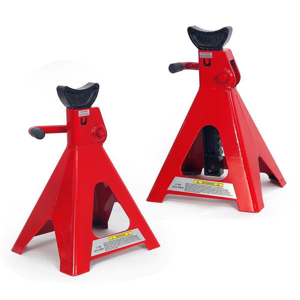 Stark 12000 lbs. Capacity Jack Stand (Set of 2) 51401-H - The Home Depot