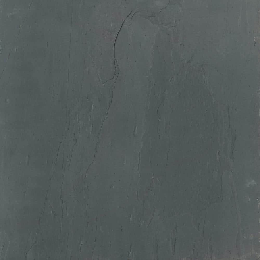 EMSER TILE Slate Midnight 15.87 in. x 15.87 in. Slate Floor and Wall ...