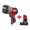 Milwaukee M12 12-Volt Lithium-Ion Cordless TRUEVIEW LED Spot Light W ...