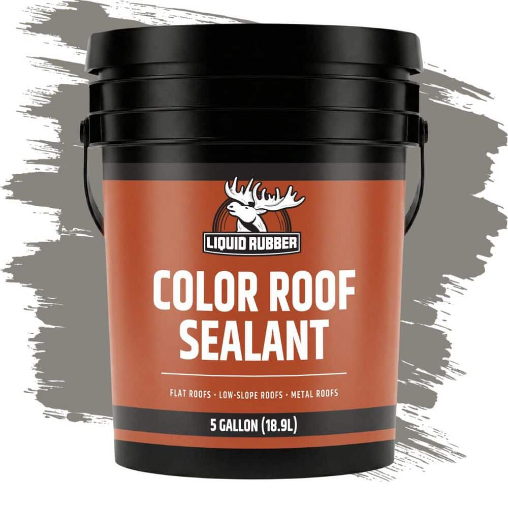 LIQUID RUBBER Liquid Rubber Color Roof Sealant-Elastomeric Roof Coating ...